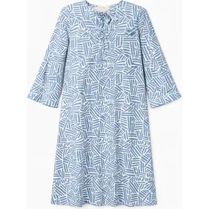 NONI DAILY Geo Swim Dress - Blue