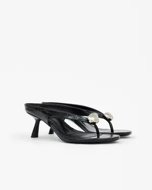 MI/MAI Cristo Jewel Croc High Sandals