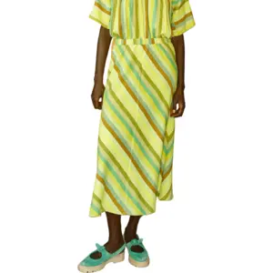 Ace & Jig Tess Bias Slip Skirt - Wave