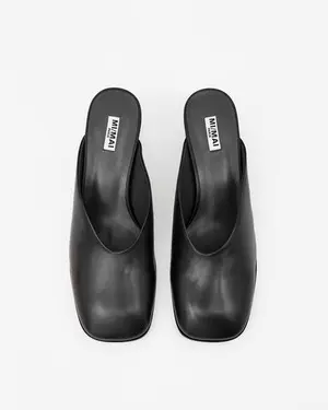MI/MAI Junya High Heeled Clog Mules
