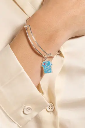 ALEX AND ANI Not All Angels Have Wings' Scrubs Bangle