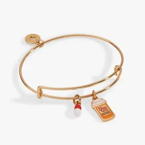 ALEX AND ANI You Are Indispensable" Pill Bottle Bangle - Gold