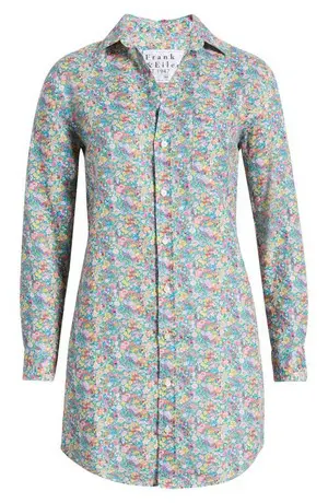 Frank & Eileen Classic Long Sleeve Linen Shirtdress