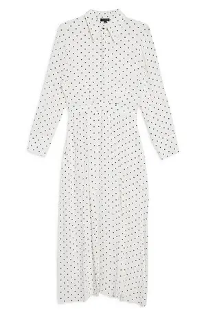 Topshop Dot Print Dress
