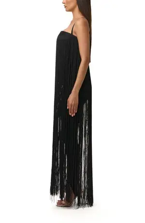Naked Wardrobe Butter Fringe Romper
