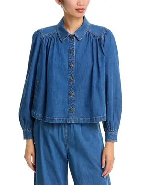 Cinq À Sept Lyla Denim Jacket - Light Wash