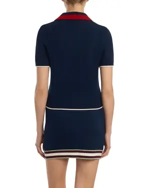 Casablanca Merino Wool Polo Shirt