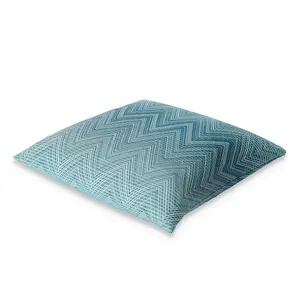 Missoni Timmy Cuscino Jacquard Cushion - Petrol