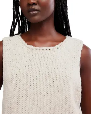 Free People Opal Sweater Tank - Tea