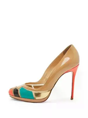 CHRISTIAN LOUBOUTIN Astrogirl Geometric Pumps