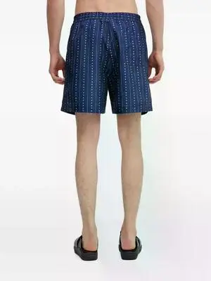 Carhartt Work In Progress Slater Logo Print Swim Shorts