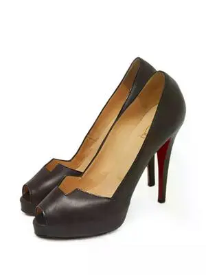CHRISTIAN LOUBOUTIN Pique Prive Platform Pumps