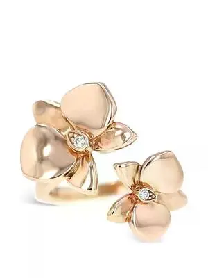 Cartier Orchid Motif Diamond Ring