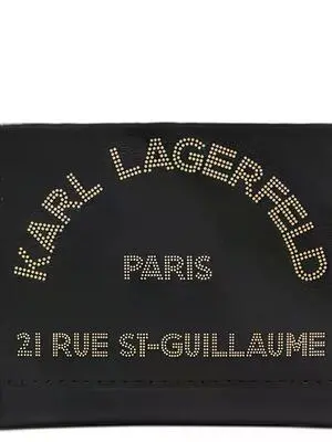 Karl Lagerfeld Logo-print Zip-around Wallet