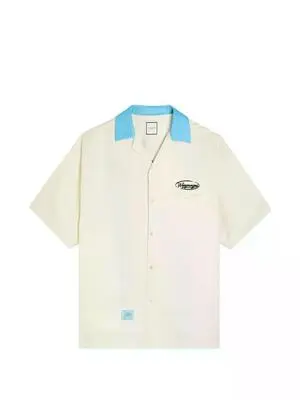 WOOYOUNGMI Logo-patch Shirt - Neutrals