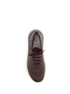 Brunello Cucinelli Techno Cotton Knit Sneakers - Multicolor