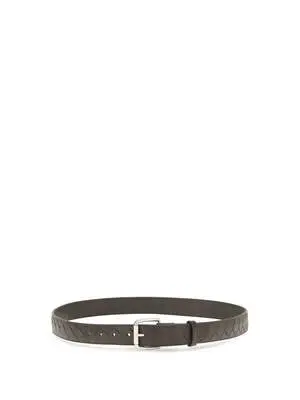 Bottega Veneta Intrecciato Woven Leather Belt