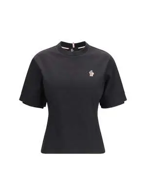 Moncler Cotton T-shirt - Black