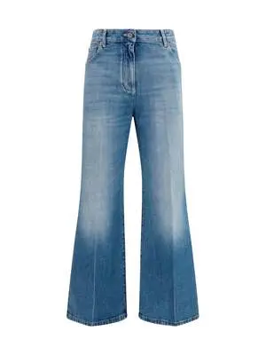 Valentino Garavani Straight-leg Jeans - Blue