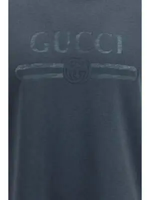 Gucci Cotton Jersey T-shirt With Devoré Detail
