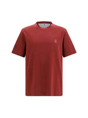 Brunello Cucinelli Logoed T-shirt