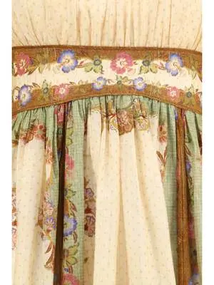 Zimmermann Indra Elasticated Waist Maxi Dress - Multicolor