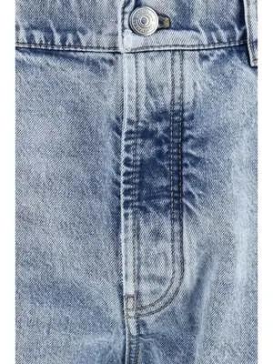 Brunello Cucinelli Straight-leg Turn-up Jeans - Blue