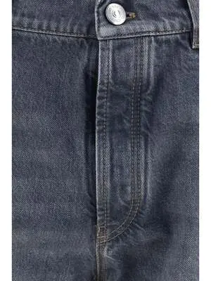 Brunello Cucinelli Straight-leg Turn-up Jeans - Gray