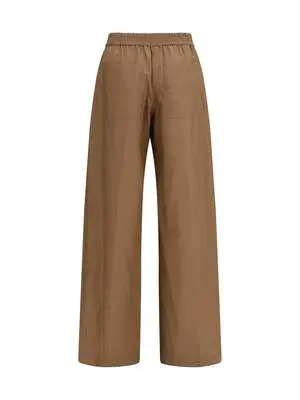 Brunello Cucinelli Wide Leg Trousers - Brown