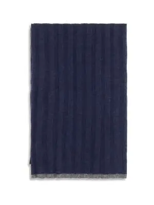 Brunello Cucinelli Brunello Cucinelli Men Cashmere Scarf Blue