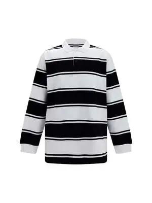 Balenciaga Striped Polos