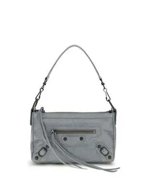 Balenciaga Le City Moto Mini Handbag - Gray