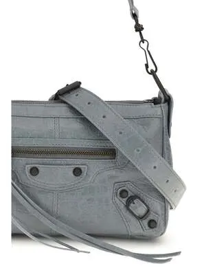 Balenciaga Le City Moto Mini Handbag - Gray