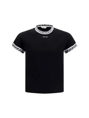 Versace Knit T-shirt - Black