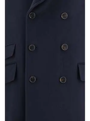 Brunello Cucinelli Double-breasted Wool Coat