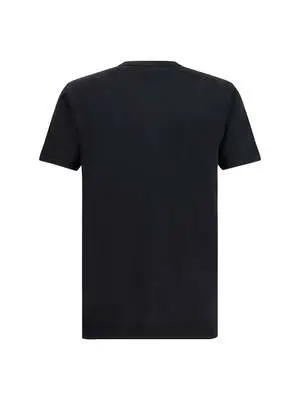 Dolce & Gabbana Cotton T-shirt With Logo Plaque