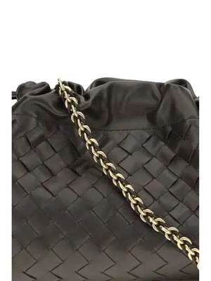 Bottega Veneta Drawstring Pouch - Brown