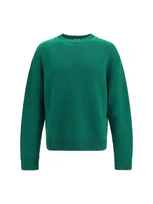 TOM FORD Wool And Cashmere Crew Neck Sweater - Green