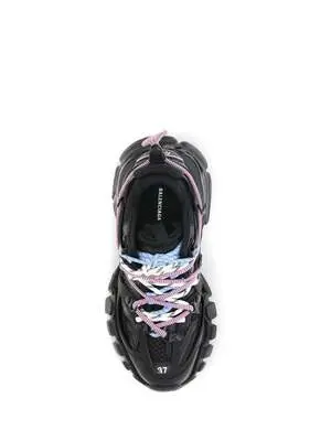 Balenciaga Track Trail Sneakers - Black