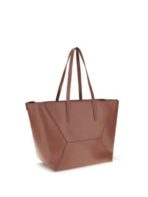 Brunello Cucinelli Leather Tote Bag