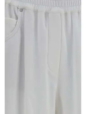 Brunello Cucinelli Cotton Piqué Shorts - White