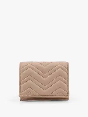 Gucci Gg Marmont Quilted Leather Wallet