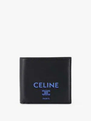 Celine Leather Bi-fold Wallet - Multicolor