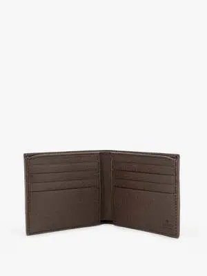 Gucci Coated Canvas Wallet With Gg Motif