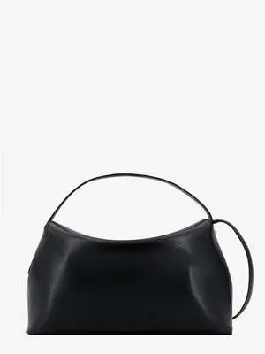 TOTEME T-lock Leather Crossbody Bag - Black