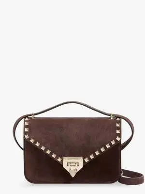 Valentino Garavani Rockstud Suede Crossbody Bag - Multicolor