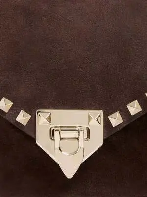 Valentino Garavani Rockstud Suede Crossbody Bag - Multicolor