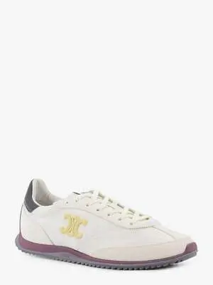 Celine Racer Nylon And Suede Sneakers