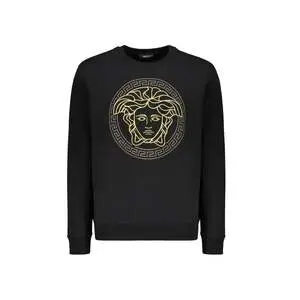 Versace Medusa Crewneck Sweatshirt - Black