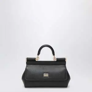 Dolce & Gabbana Small Sicily Handbag - Black